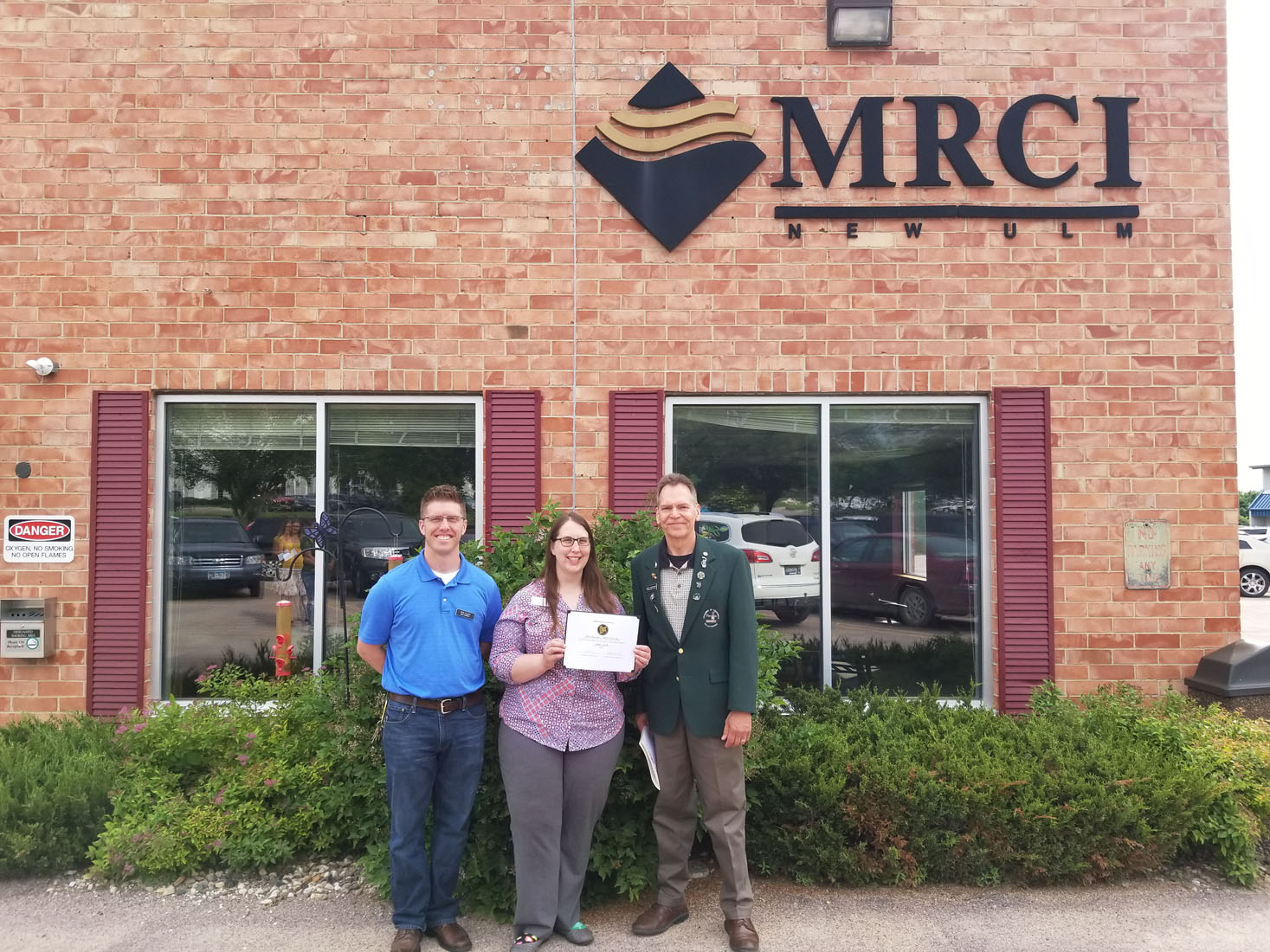 Rustman welcomed at MRCI; new logo | News, Sports, Jobs - The Journal